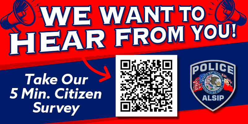 Alsip Police Department 2025 Citizen Survey – Village Of Alsip